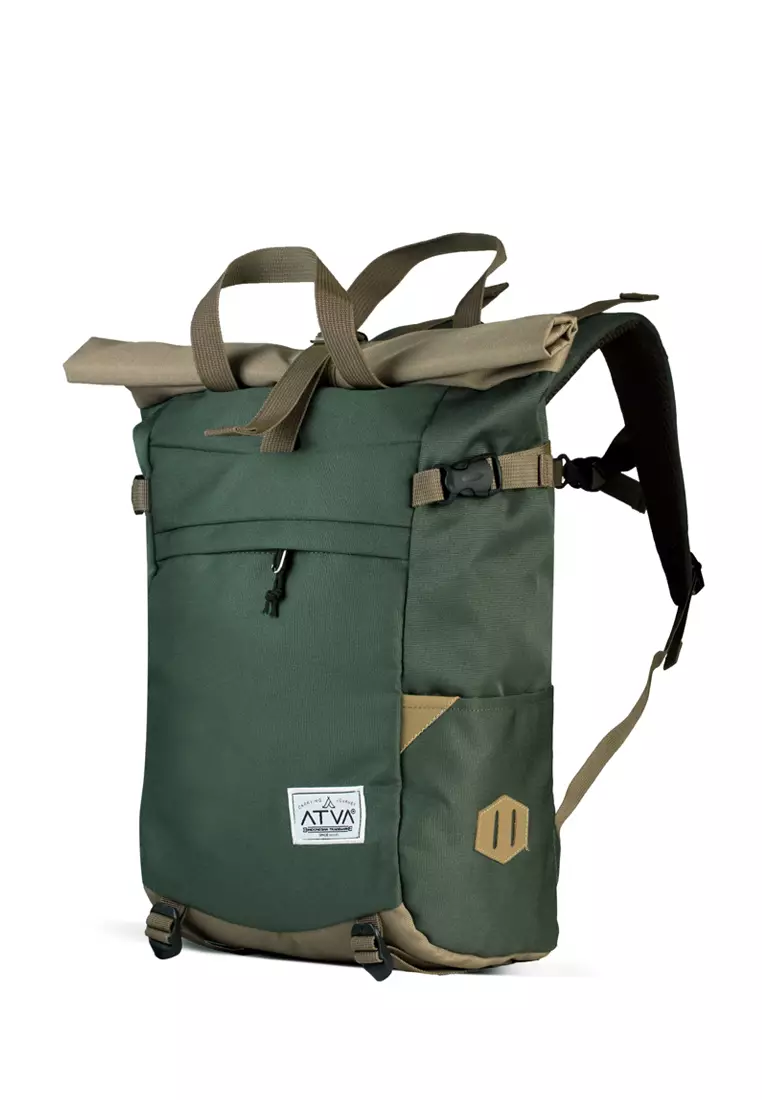 Jual ATVA Daily Backpack with USB Connector, Atva Harrier Series Olive ...
