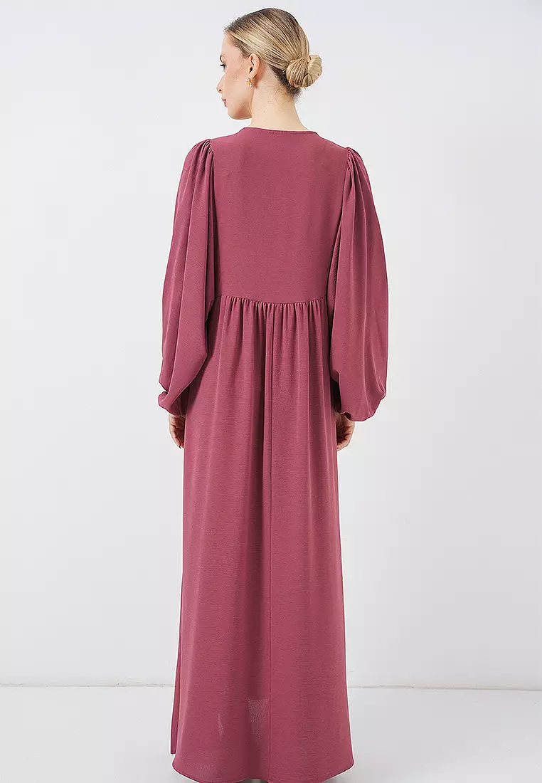 Buy Bigdart Balloon Sleeve Long Hijab Dress Online | ZALORA Malaysia