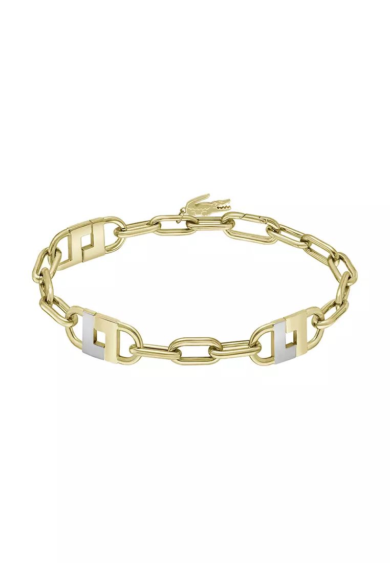 Buy Lacoste Jewelry Charms Gold Bracelet LAJ-2040162 2025 Online ...