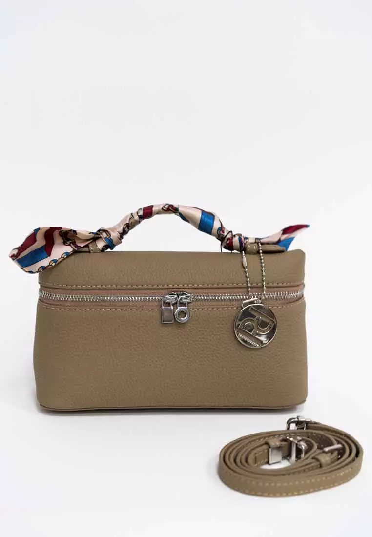 Buy Paperdolls Lilly Top Handle Bag With Scarf Detail 2026 Online ...