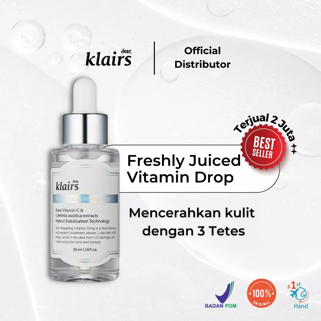 Jual Dear Klairs [BUY 2 GET 3] Dear Klairs Freshly Juiced Vitamin Drop ...