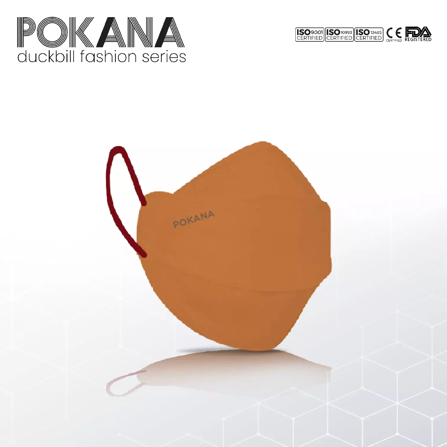 Jual Pokana POKANA Duckbill Fashion Series - 4 ply Earloop Medical Face ...