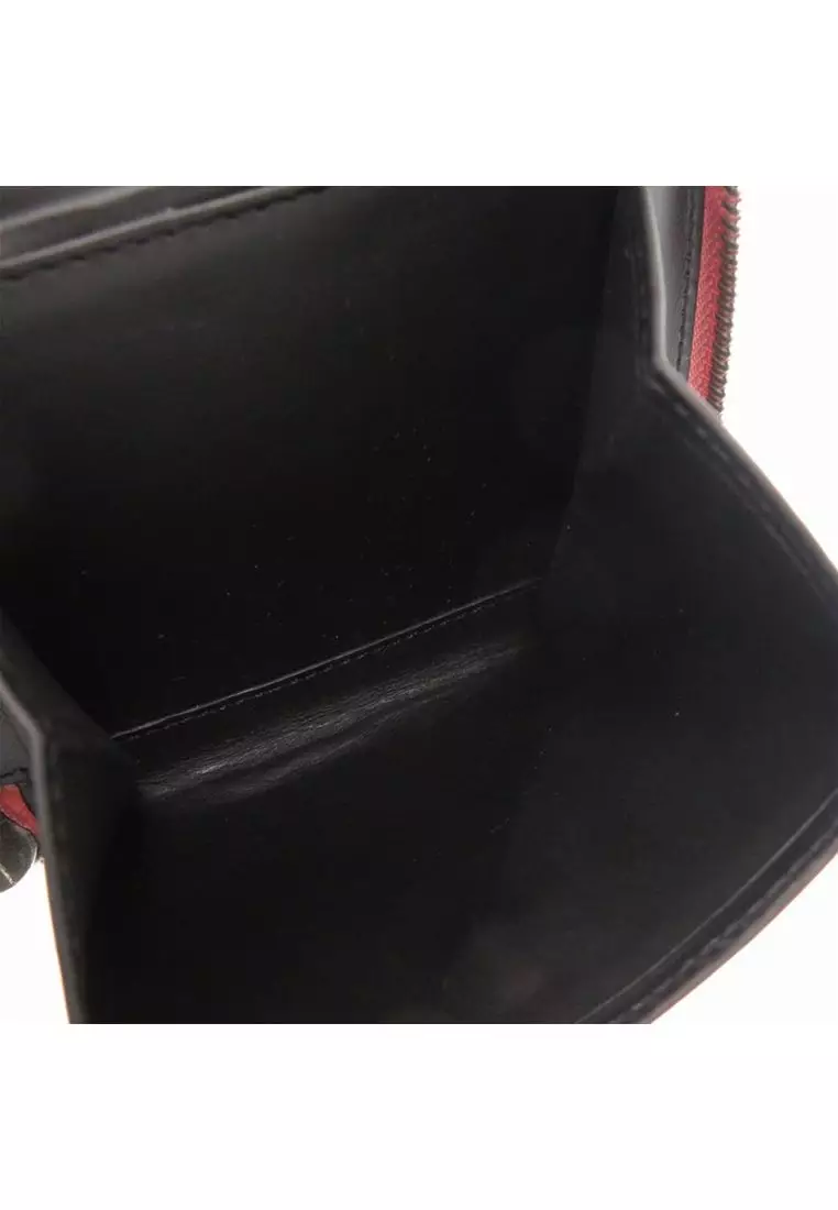 Buy LOEWE Pre-Loved Loewe Leather Anagram Square Zip Wallet 2026 Online ...