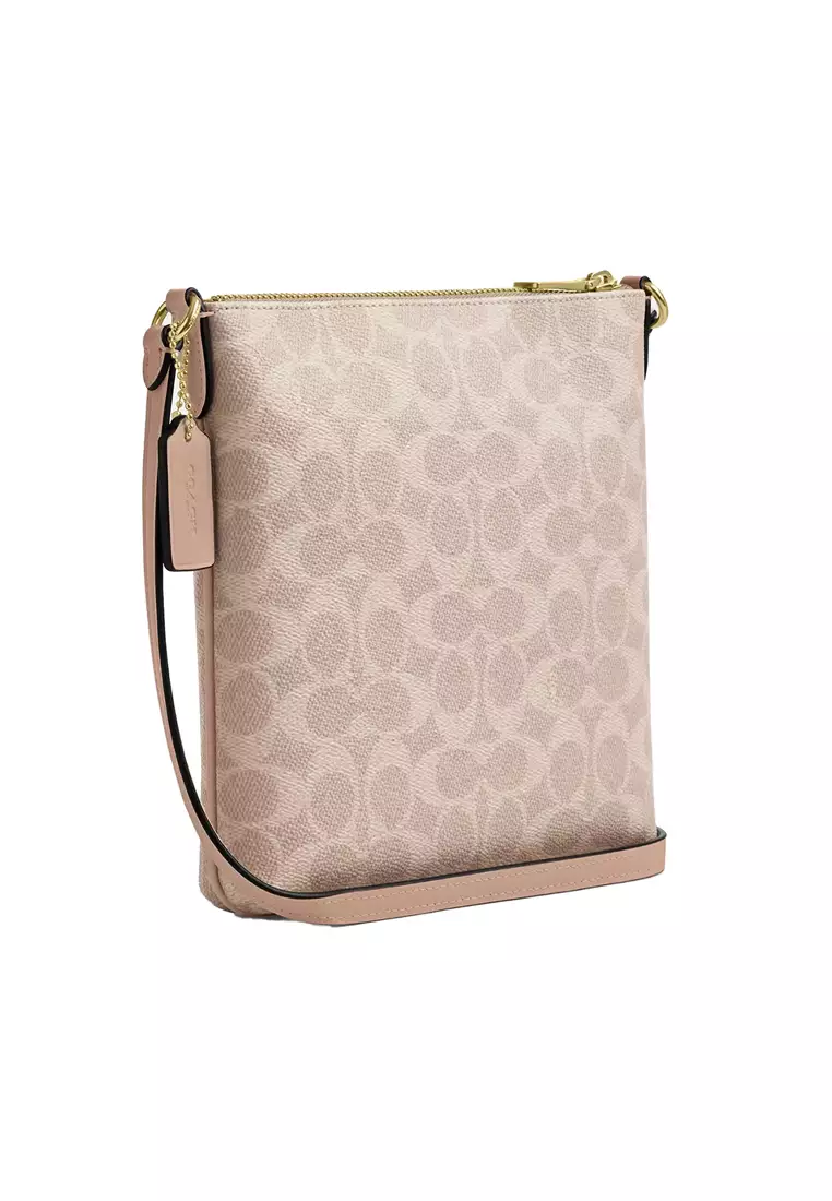 Buy Coach Mini Rowan File Bag In Signature Canvas Sand/Taupe CW325 2025 Online | ZALORA Philippines