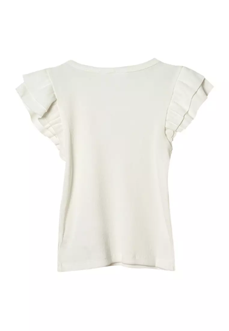 Buy GAP Rib Flutter Top 2025 Online | ZALORA