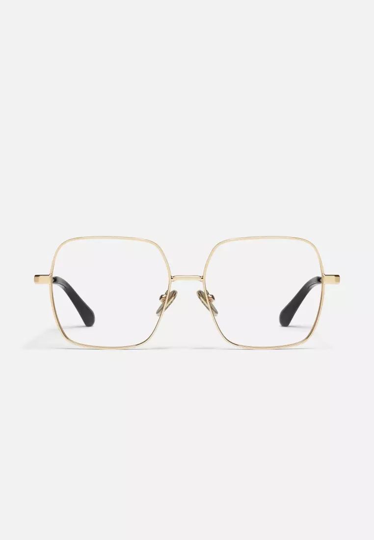 Buy QUAY QUAY Look It Up Optical Eyeglasses - Gold 2025 Online | ZALORA ...