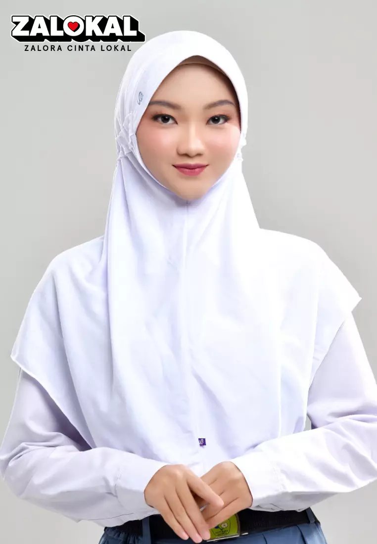 Jual RABBANI Rabbani - Kerudung Sekolah Instan Innova Lx - White Original 2024 | ZALORA Indonesia