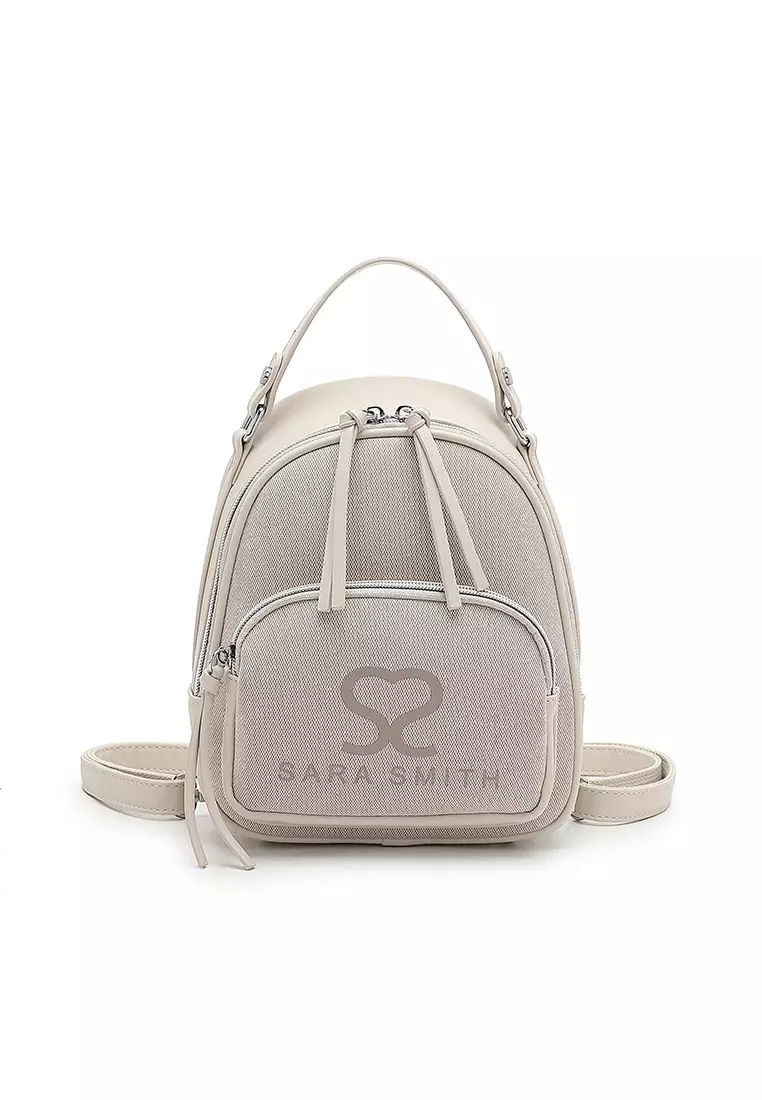 Buy Sara Smith Women's Mini Backpack - White Online | ZALORA Malaysia