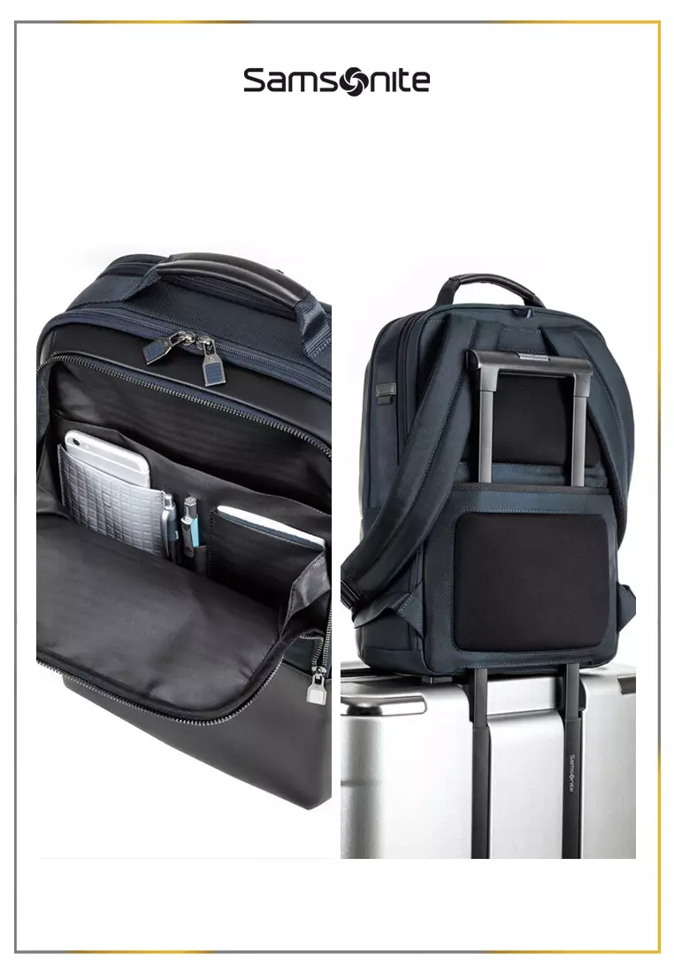 Jual Samsonite Samsonite Sefton Backpack Navy Original 2025 | ZALORA ...