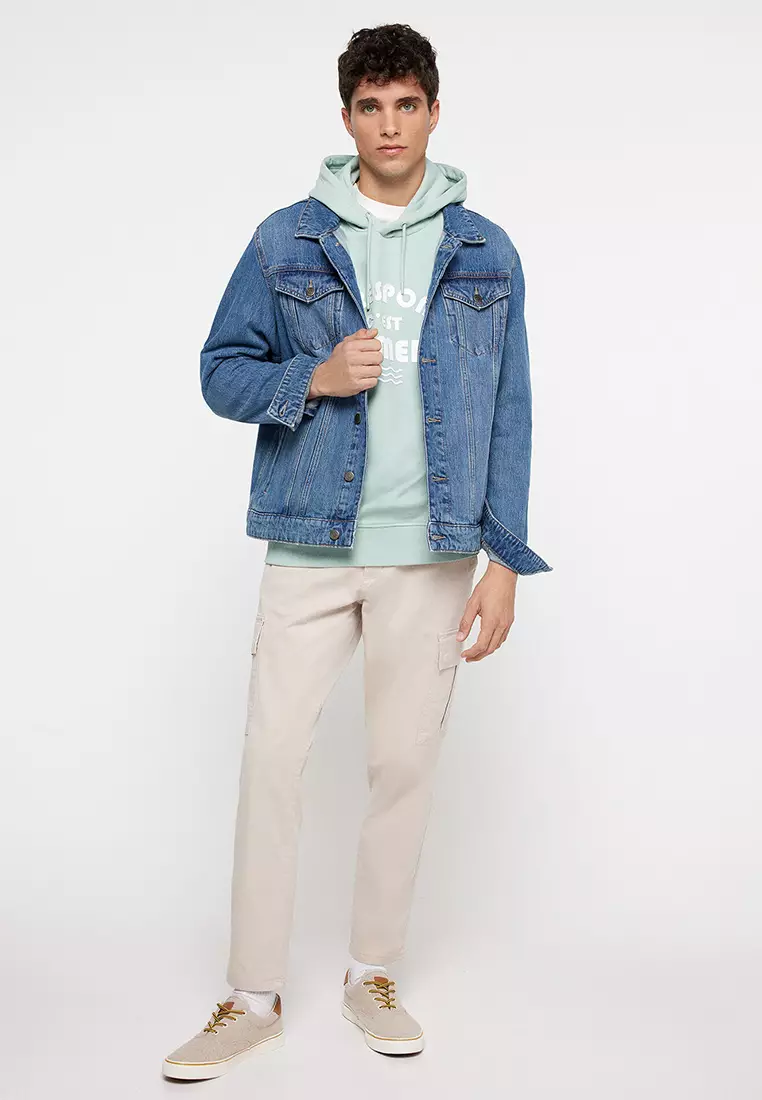 Buy Springfield Basic Denim Jacket 2025 Online | ZALORA Philippines