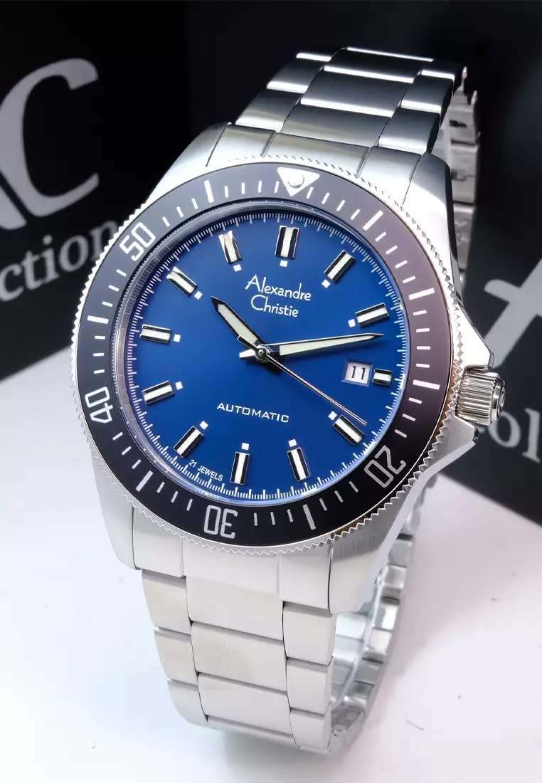 Jual Alexandre Christie Alexandre Christie Automatic Jam Tangan Pria ...