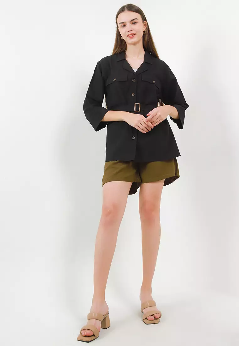 Jual Lois Jeans Cotton Blouse KC819 Original 2025 | ZALORA Indonesia