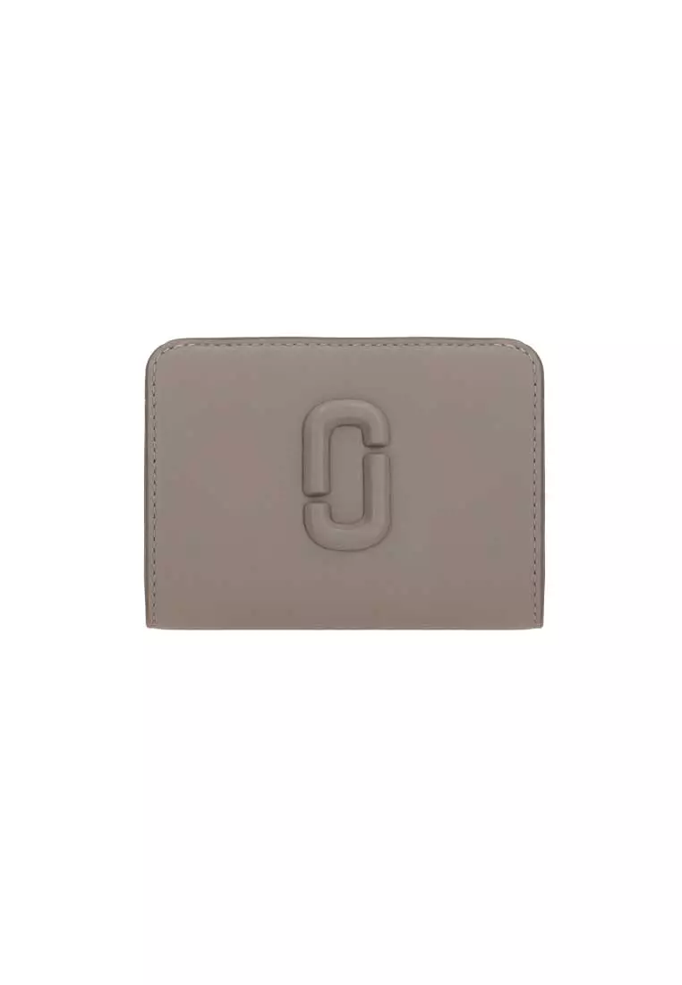 Buy Marc Jacobs The Covered J Marc Mini Compact Wallet Cement ...