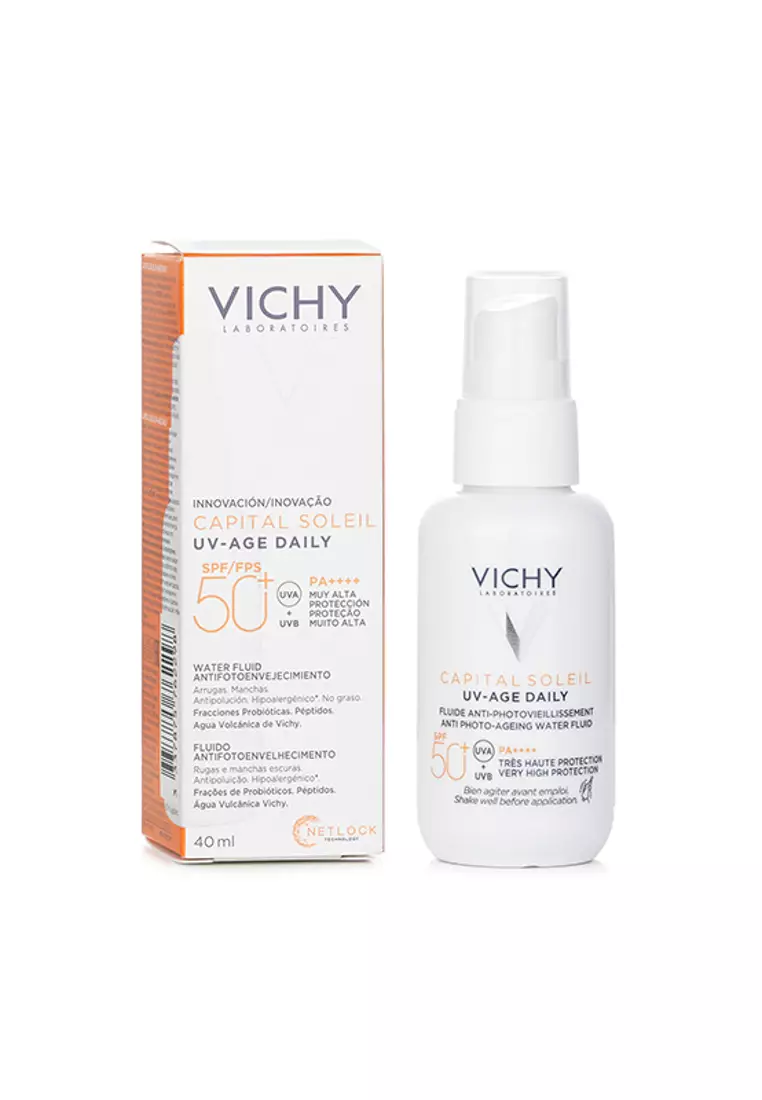 Buy Vichy VICHY - Capital Soleil UV Age Daily Anti Photo Ageing Water Fluid SPF 50 (For All Skin ...