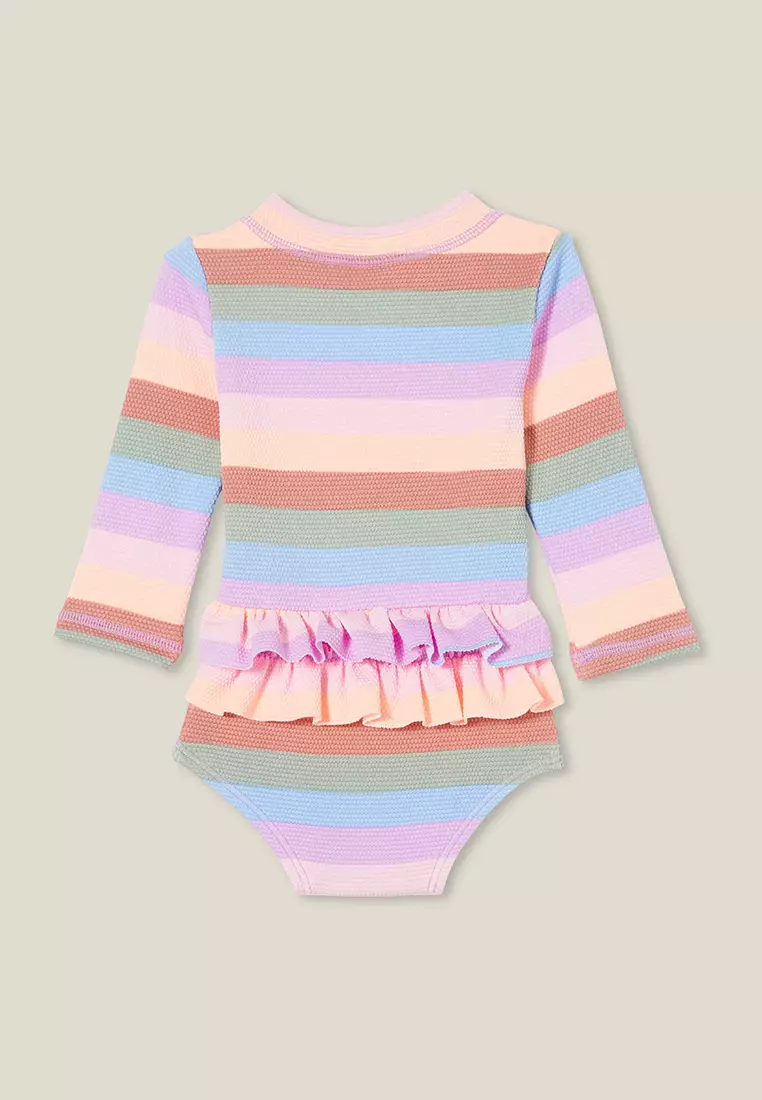 Jual Cotton On Kids Lucy Long Sleeve Ruffle Back Swimsuit Original 2024 ...