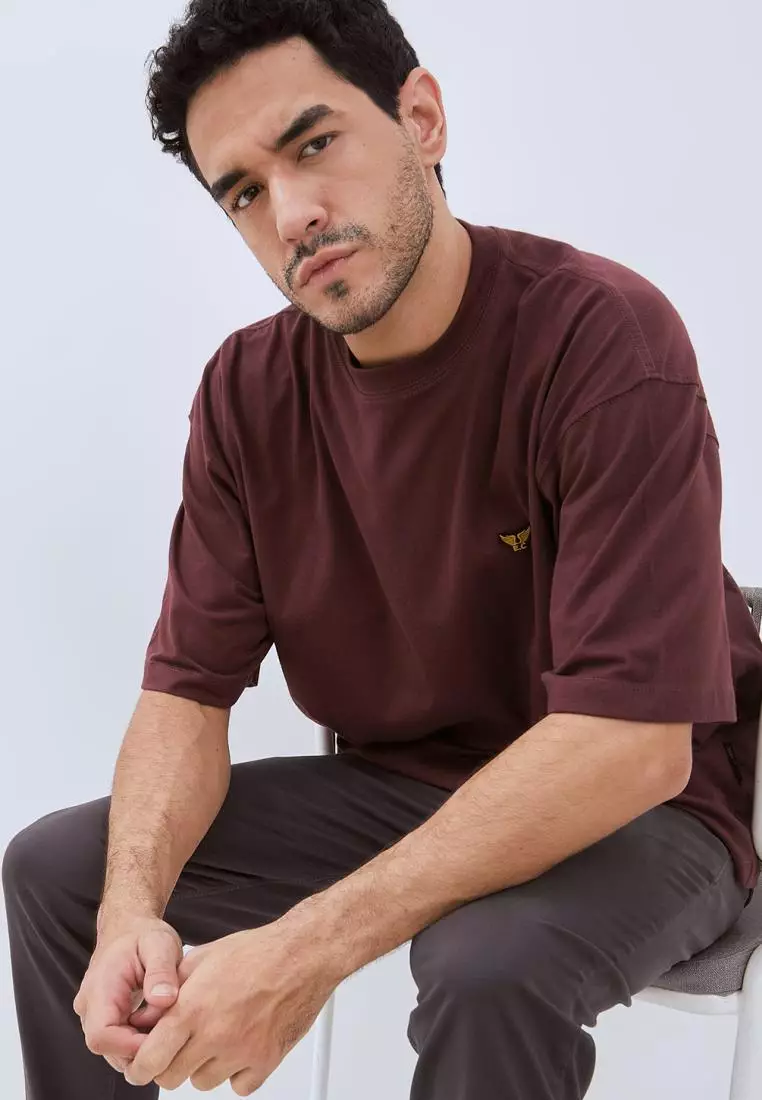 Jual Emba Classic Emba Classic Kaos Oversize Polos Lengan Pendek ...