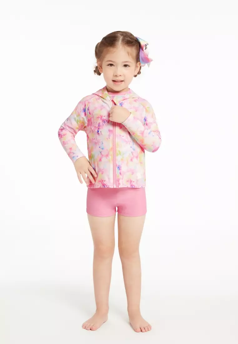 Buy Sunseeker Tie Dye Zip-up Hooded Long Sleeves Jacket 2025 Online ...