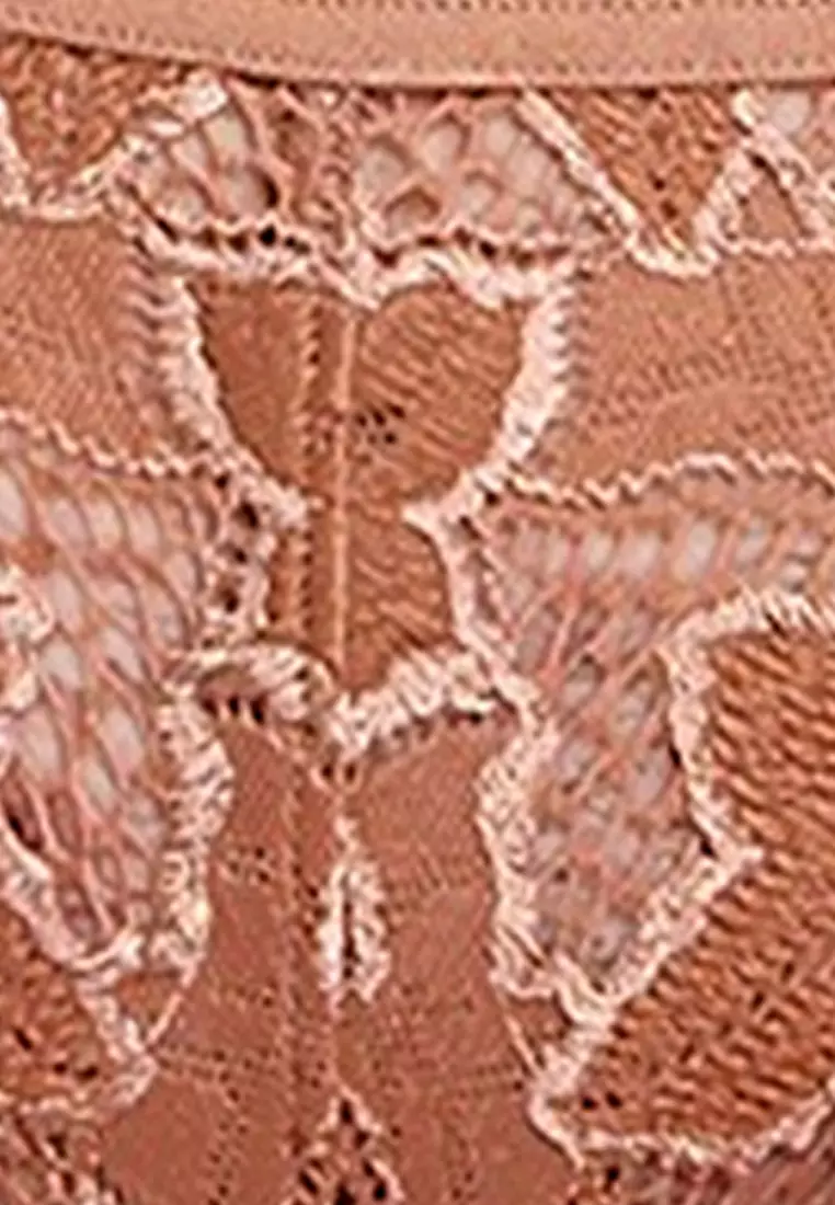 Sans Complexe Arum Gloss Tanga Side Lace Hipster Brief 2025 | Buy Sans ...