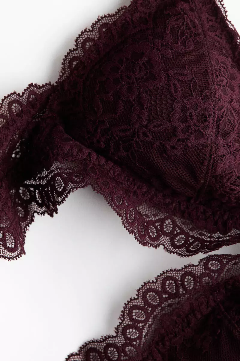 Buy H&M Padded soft lace bra 2025 Online | ZALORA Philippines