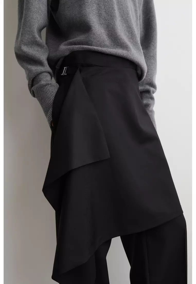 Buy COS WOOL SKIRT TROUSERS Online | ZALORA Malaysia