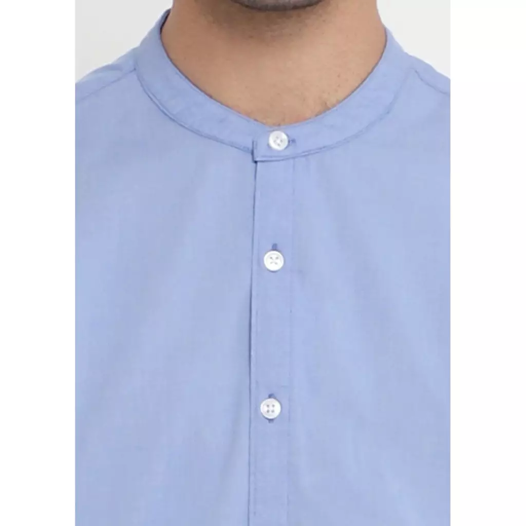 Jual TRIPLE TRIPLE Kemeja (LS MC 411 BLU) Lengan Panjang Slim Fit ...