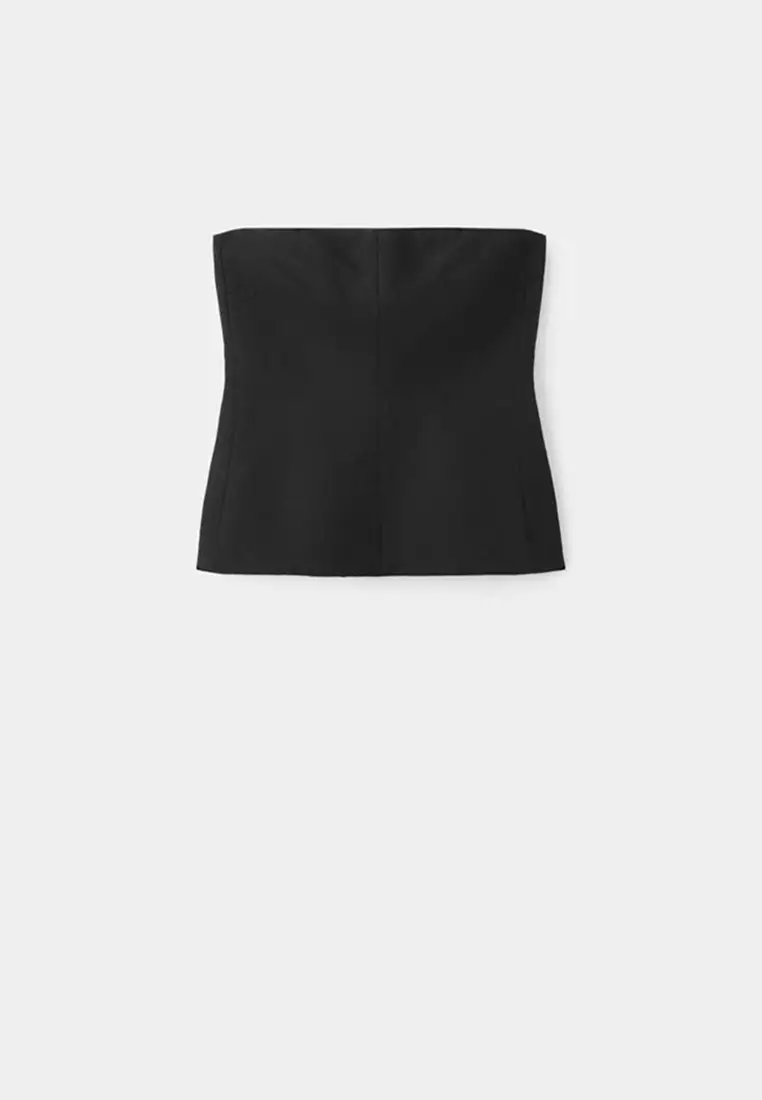 Buy Mango Strapless Top 2026 Online | ZALORA