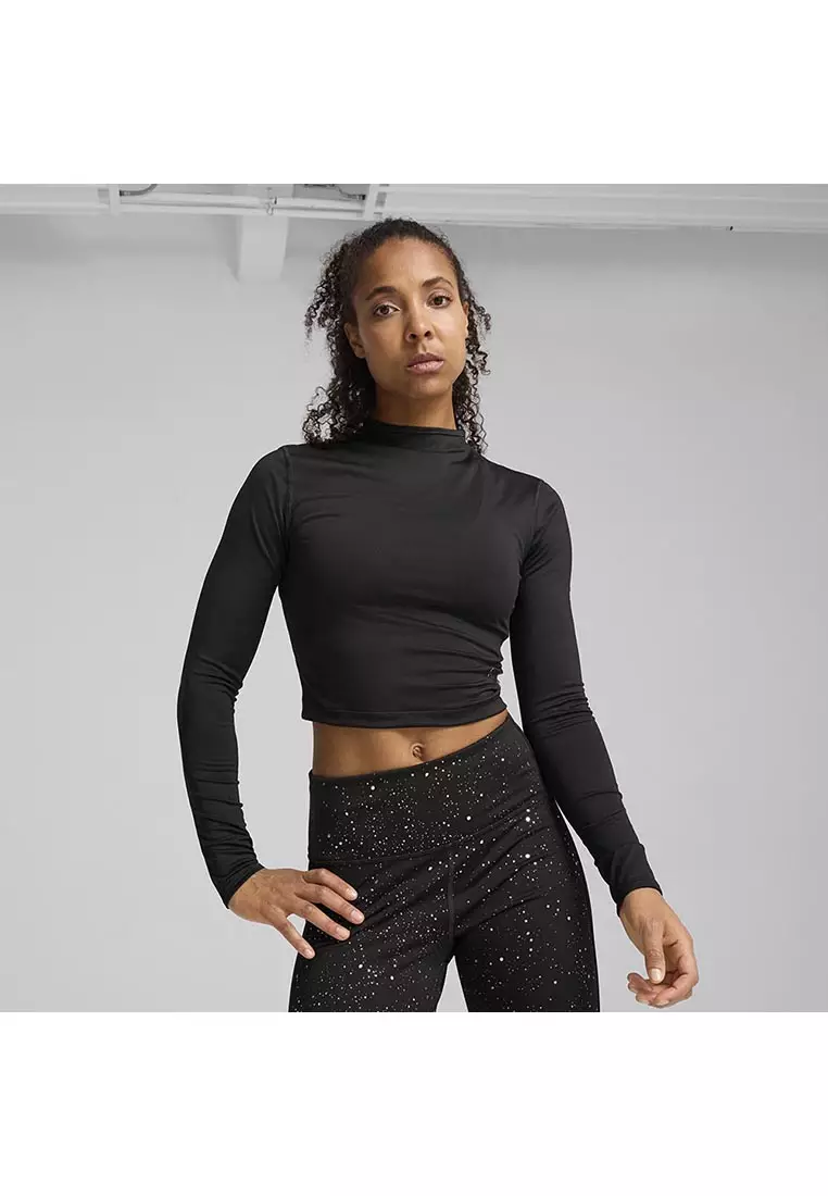 Buy PUMA INTERGALACTIC Long Sleeve Women Crop Top 2025 Online | ZALORA
