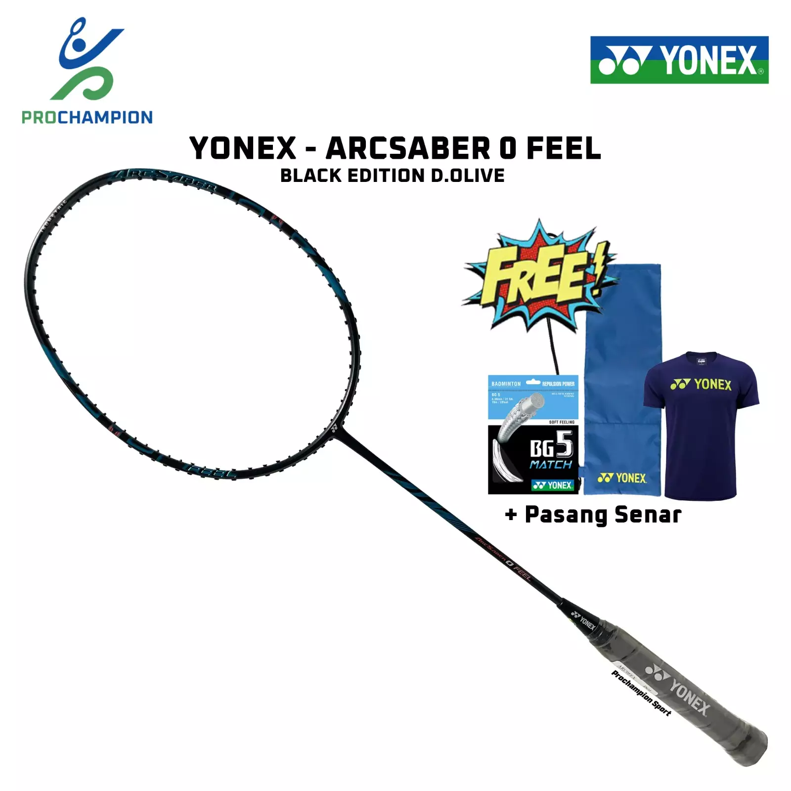 Jual Yonex Raket Badminton Yonex ARCSABER 0 Ability Black Edition D.Wine Original 2025 | ZALORA ...