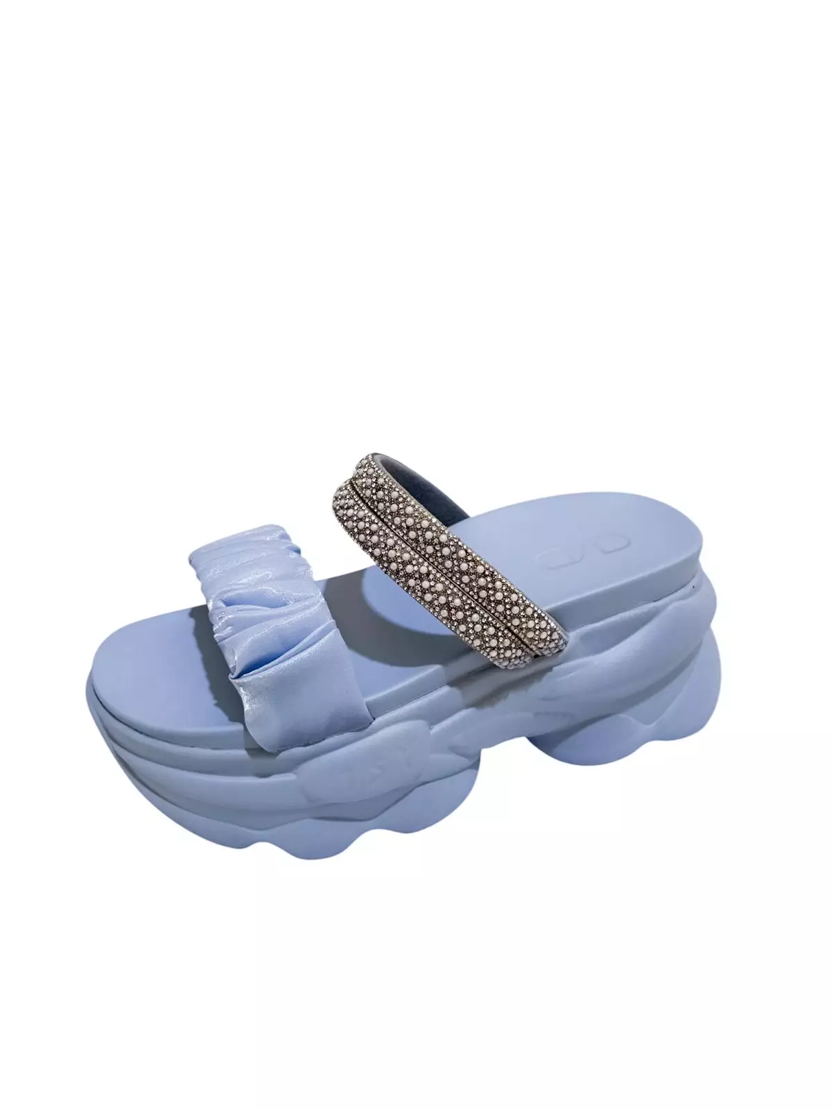 Jual Dane And Dine Wedges DnD heels 8cm-209 Blue Original 2025 | ZALORA ...