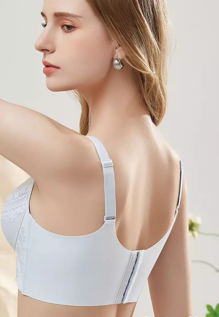 Buy LYCKA MMB1064P LYCKA Lady Non-Wired Bra Blue Online | ZALORA Malaysia