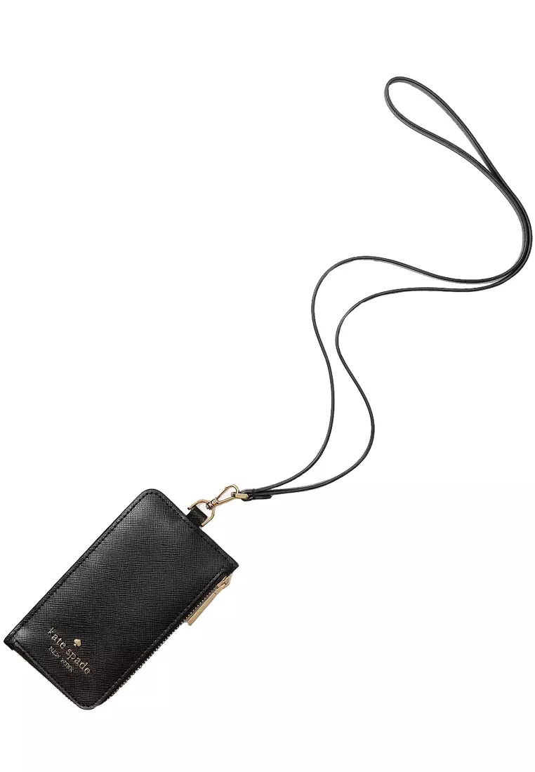 Kate Spade Kate Spade Madison Cardcase Lanyard in Black kc573 2025 ...