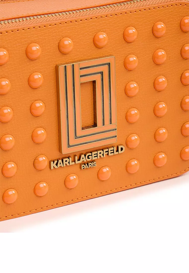 Jual KARL LAGERFELD Karl Lagerfeld Simone Camera Bag - Ginger Original ...