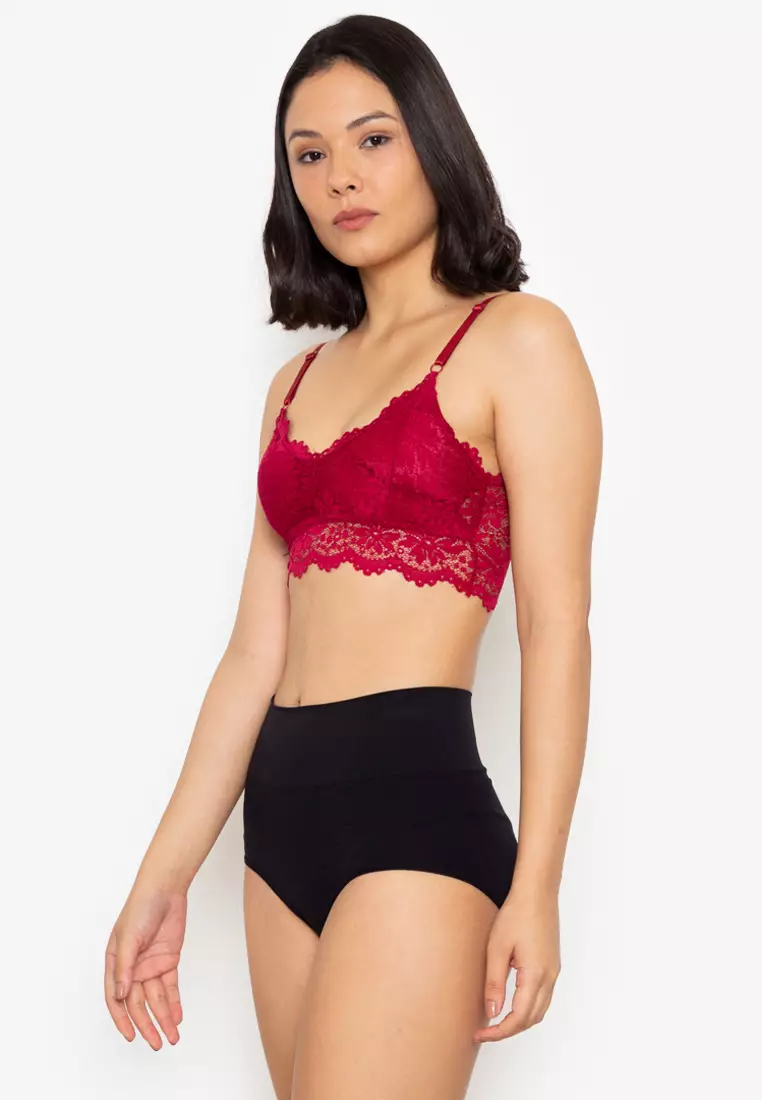 Buy Golden Ticket Super Savers Lace Sexy Bralette With Removable Pads