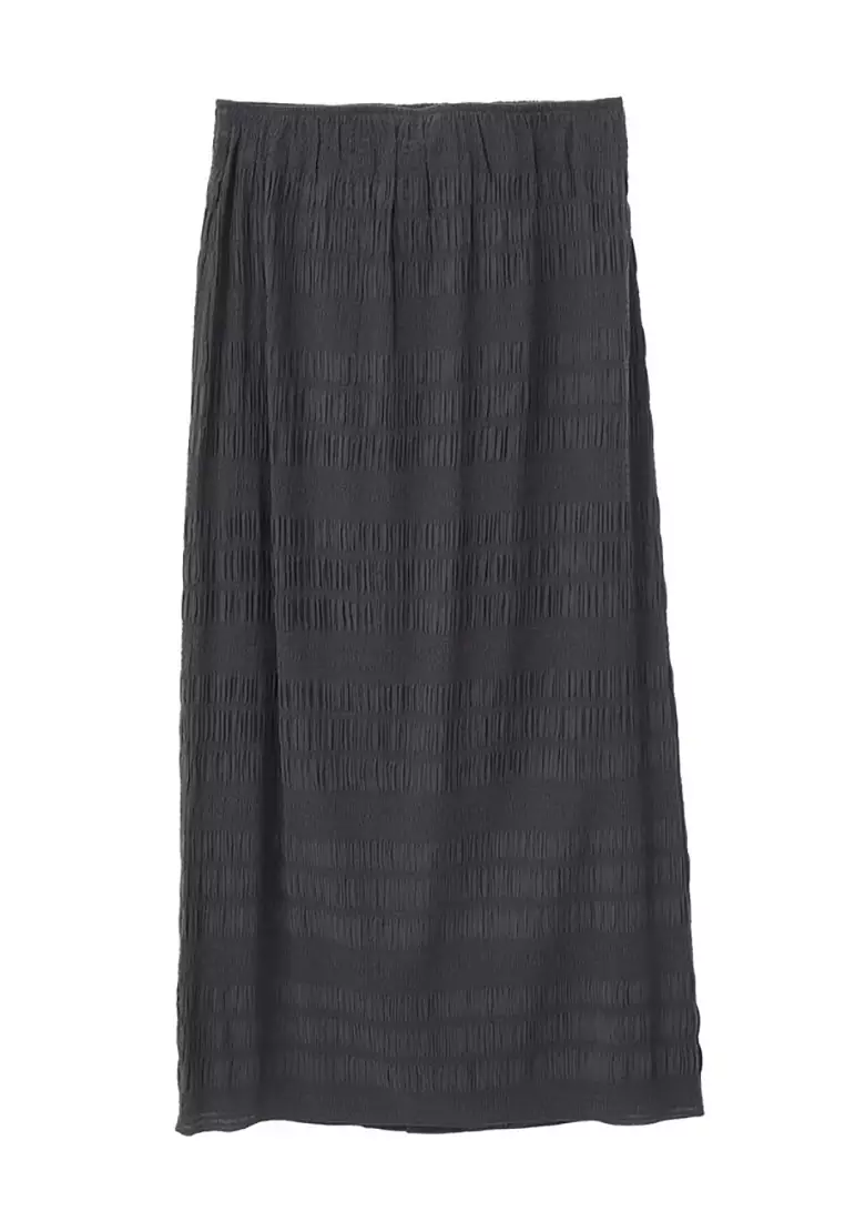 Jual Bobo Tokyo American Holic - Kuwazu Shirred Straight Skirt Original ...