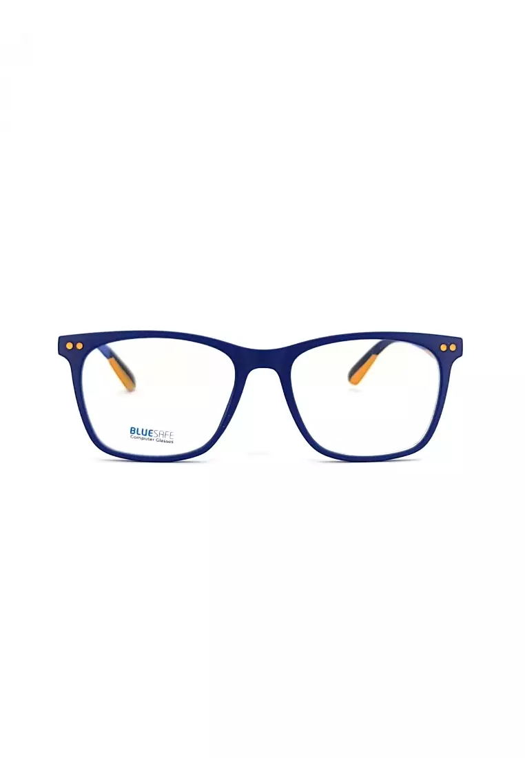 Buy Tony Morgan Tony Morgan Kids Blue Plastic Square Eyeglasses TM 1007 ...