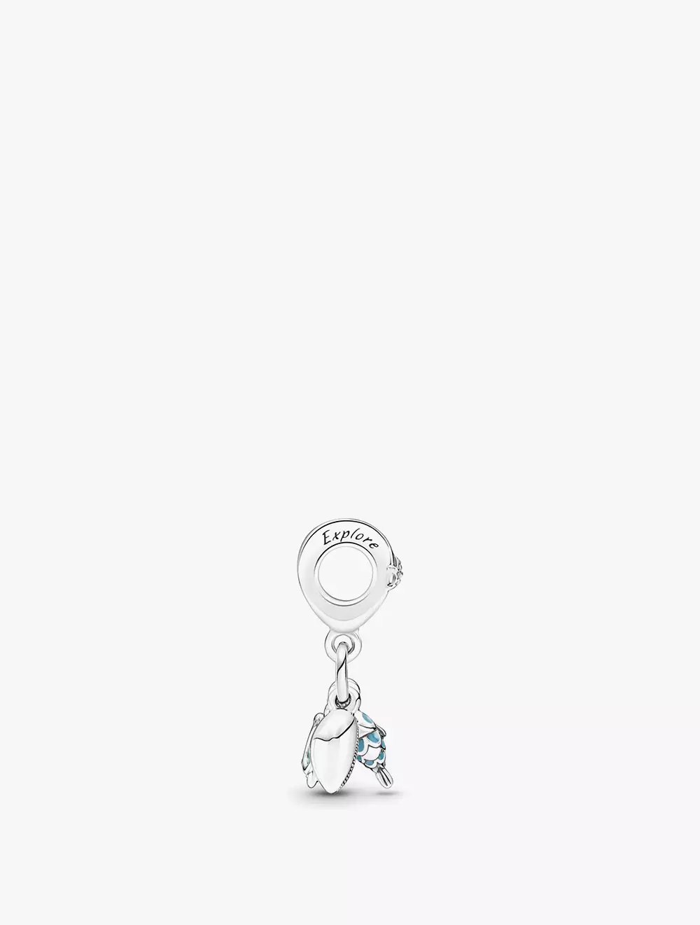 Jual PANDORA Fish, Sea Turtle & Conch Triple Dangle Charm - Silver Original 2025 | ZALORA ...