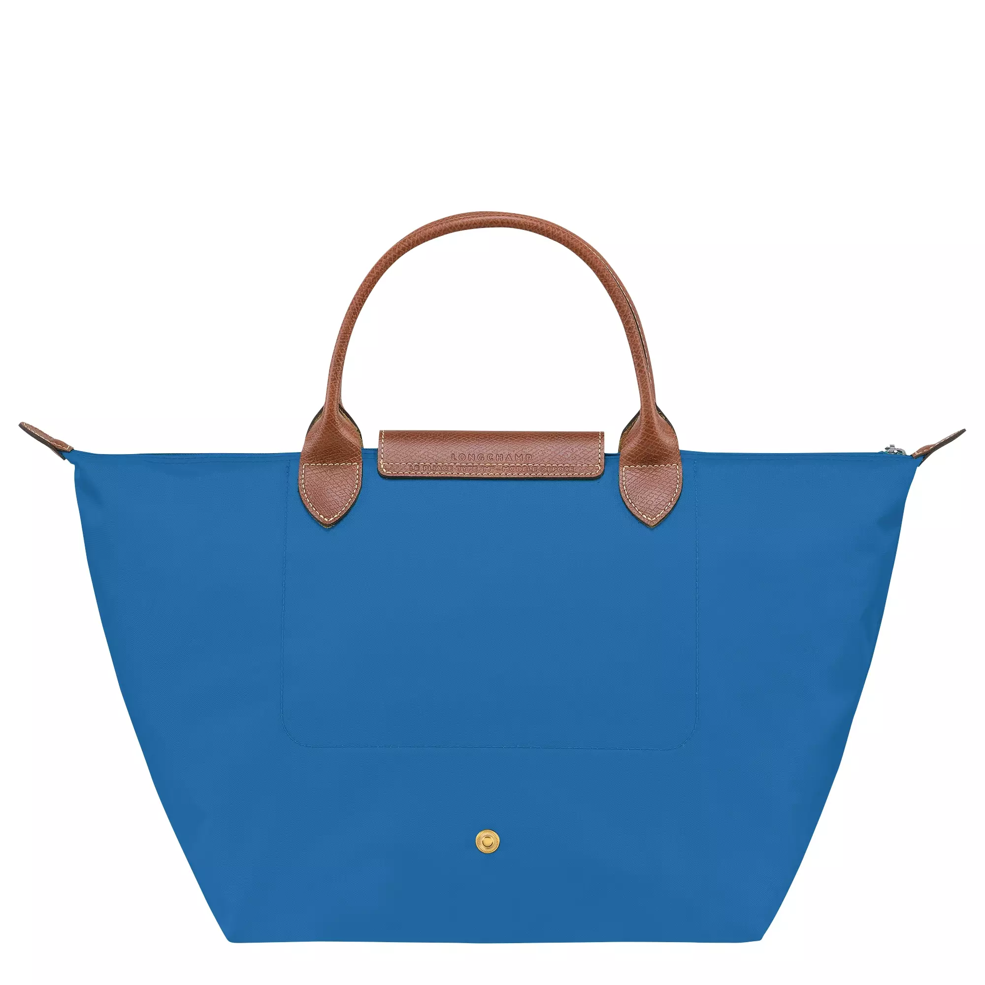 Jual Longchamp Le Pliage Original Top Handle Bag - Blue Cobalt Original ...