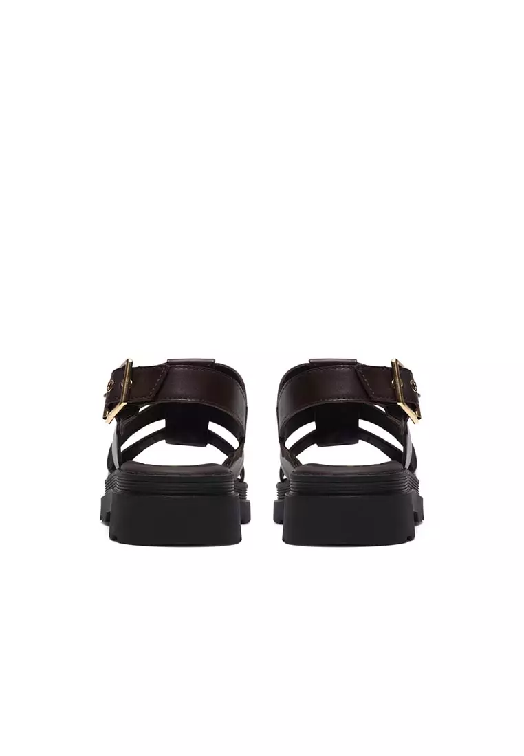 Buy Clarks Womens Orinoco3 Strap Sandals - Dark Brown Lea 2026 Online ...
