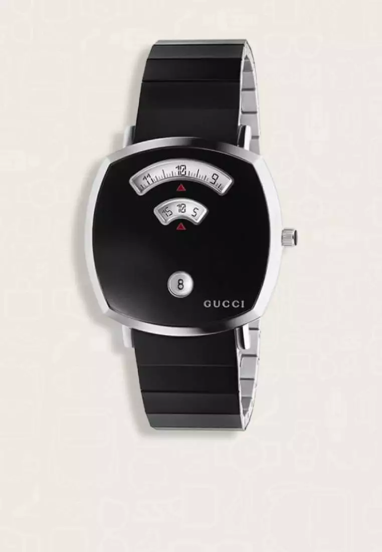 Jual Gucci Jam Tangan Pria Gucci Grip Roulette Black Original 2024 ...