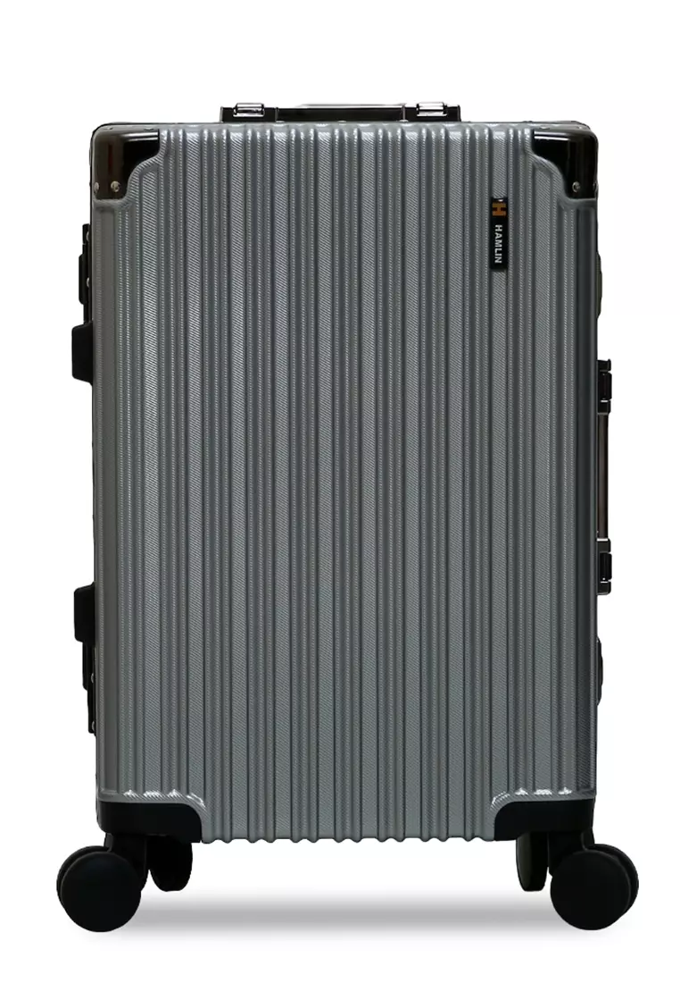 Jual Hamlin Carlton Koper Alumunium Frame Size 20 Inch Suitcase Unisex ...