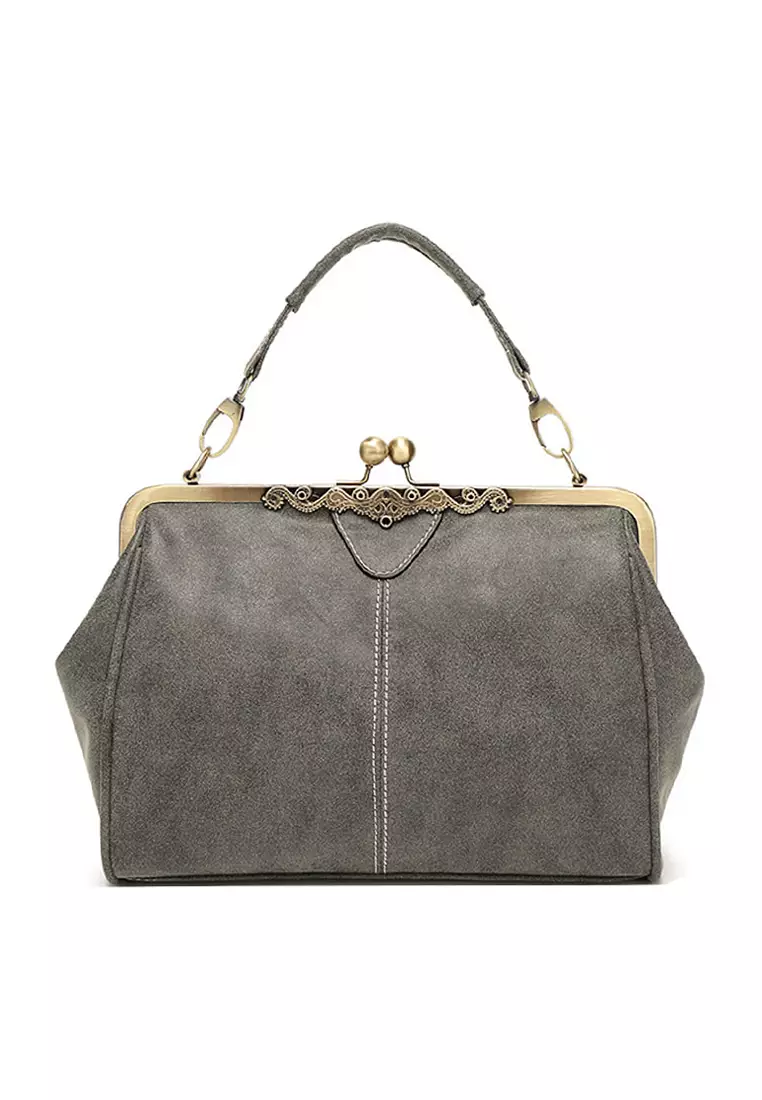 Buy ZITIQUE Retro clip clip handbag Online | ZALORA Malaysia