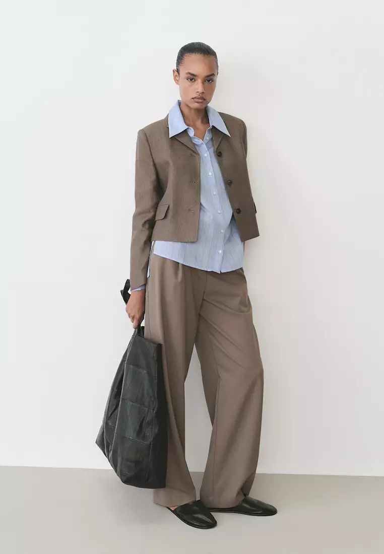 Buy Mango Stripe-Print Shirt 2025 Online | ZALORA Philippines