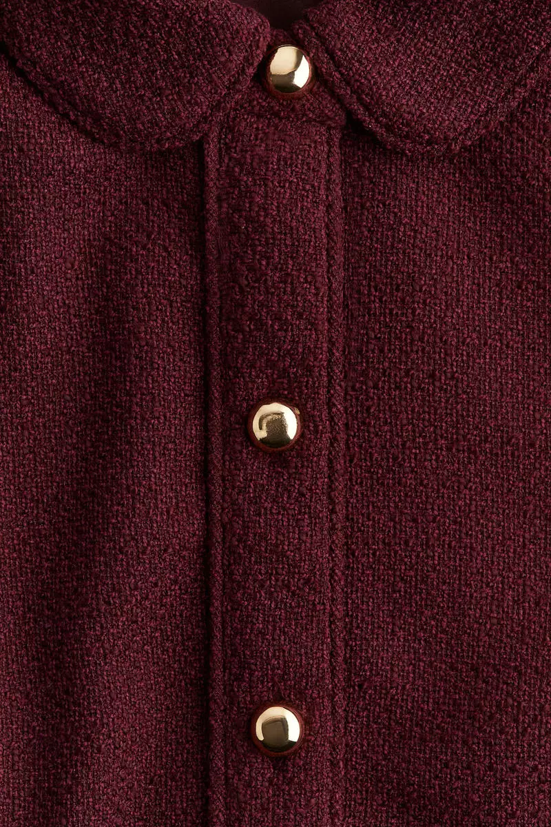 Buy H&M Collared bouclé dress 2025 Online | ZALORA Philippines