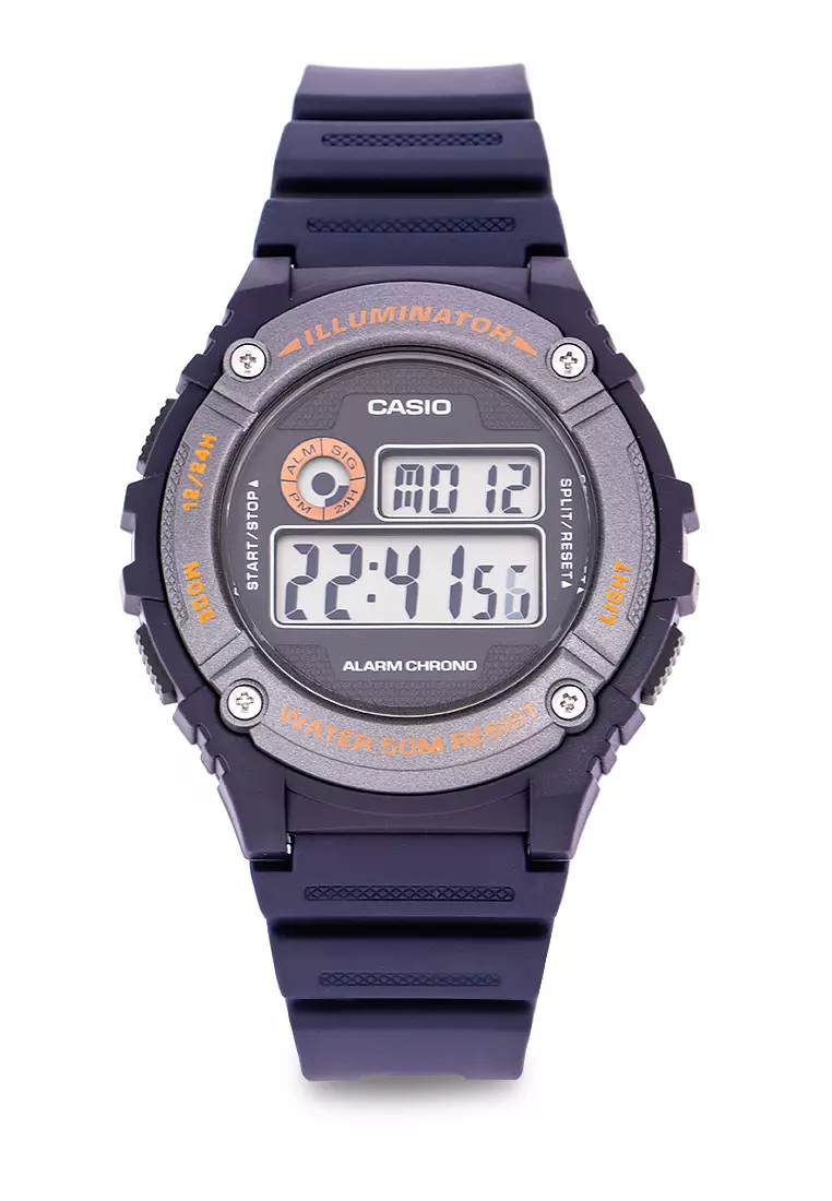 Buy Casio Digital Watch W-216H-2B 2025 Online | ZALORA Philippines
