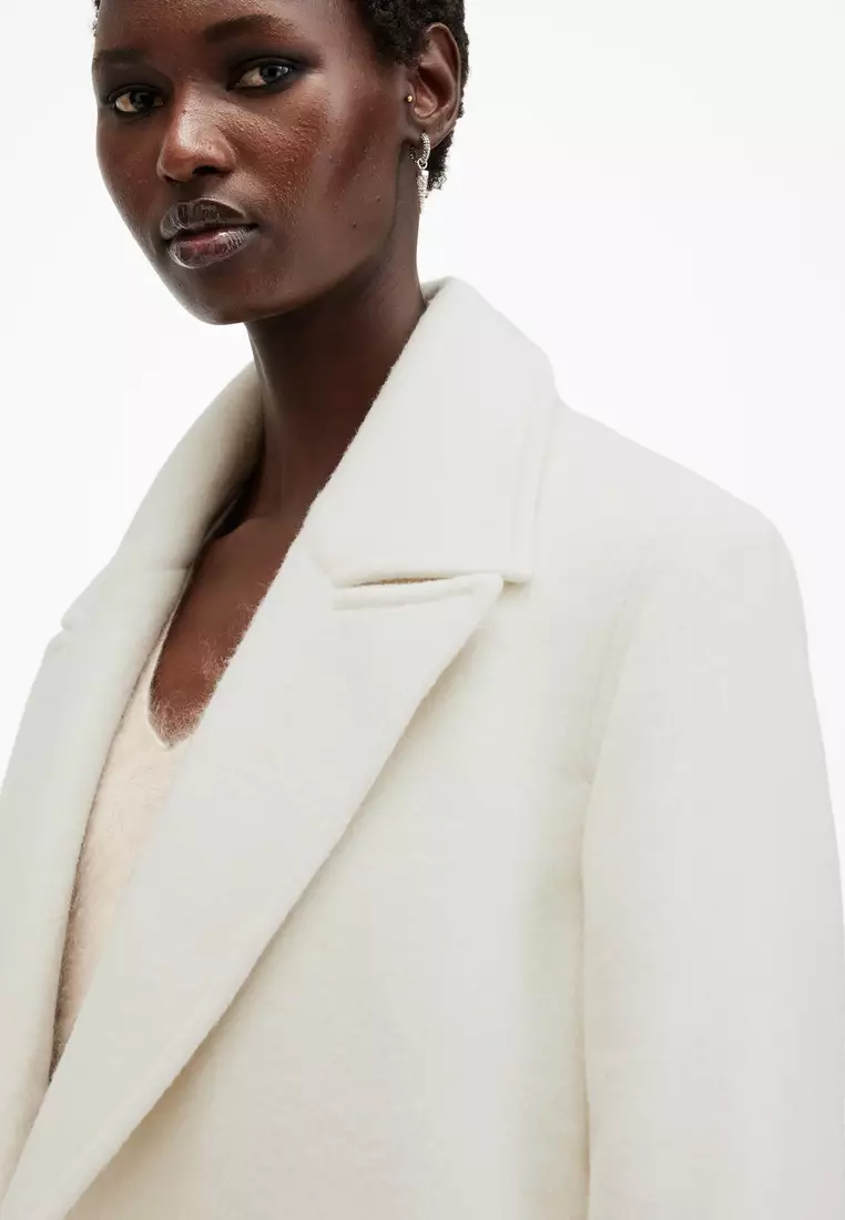 Buy AllSaints Mabel Coat 2025 Online | ZALORA