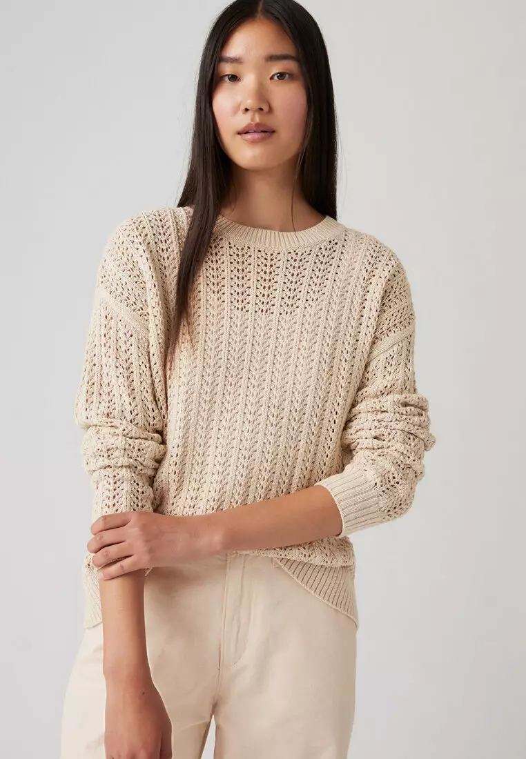 Buy Levi's Levi's® Women's Sunrise Crochet Sweater Online | ZALORA Malaysia