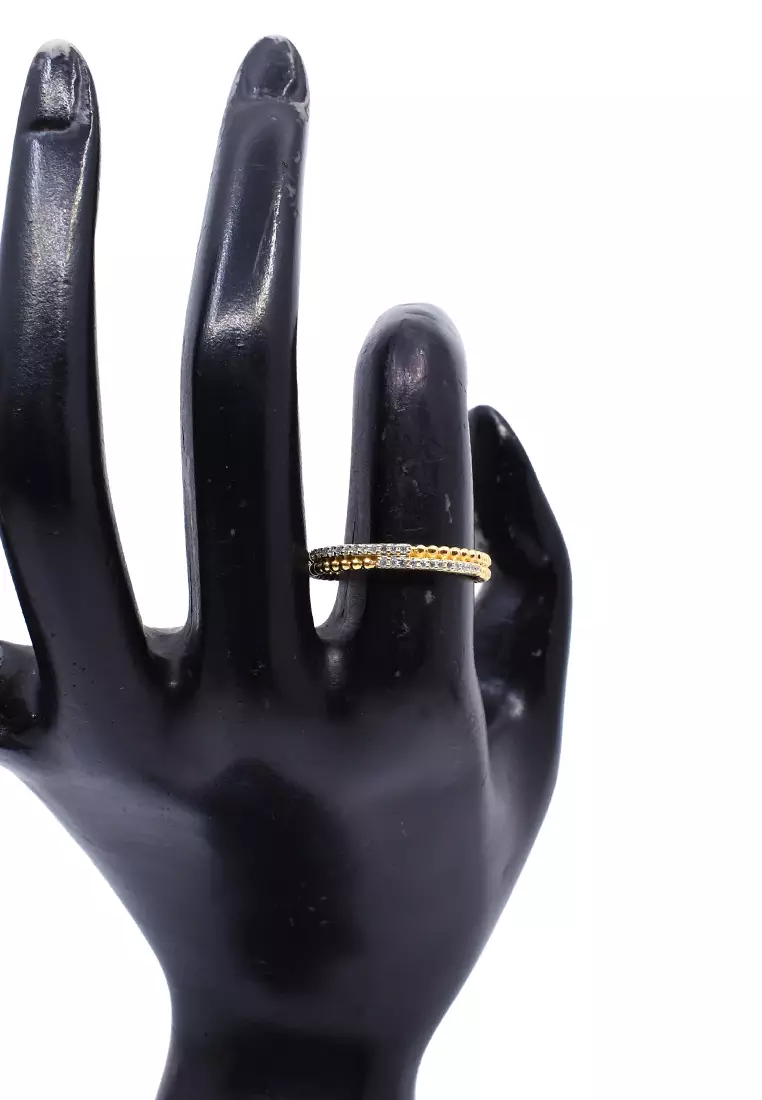 Buy CEBUANA LHUILLIER JEWELRY 18K Italian Made Yellow Gold Lady Ring ...