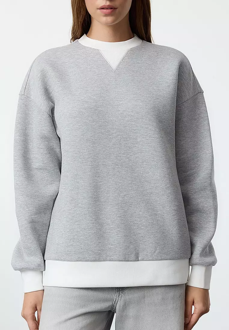 Buy Trendyol Color Block Sweatshirt 2025 Online | ZALORA
