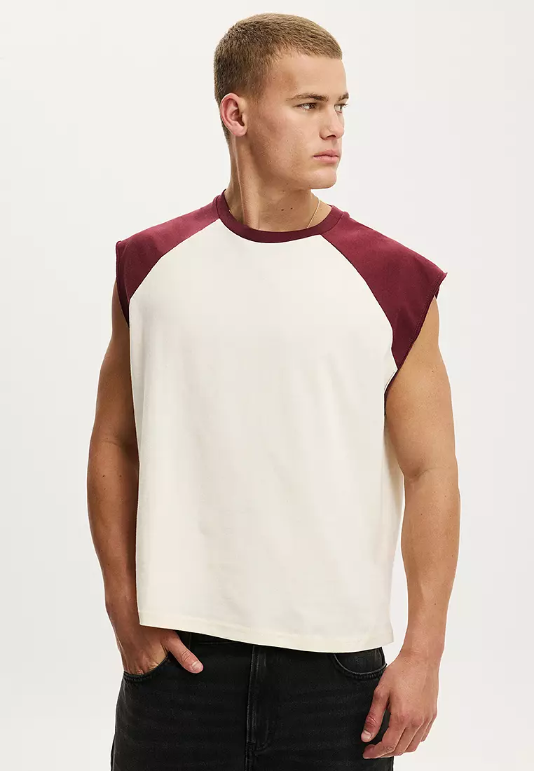 Buy Cotton On Cropped Fit Muscle Top 2026 Online | ZALORA
