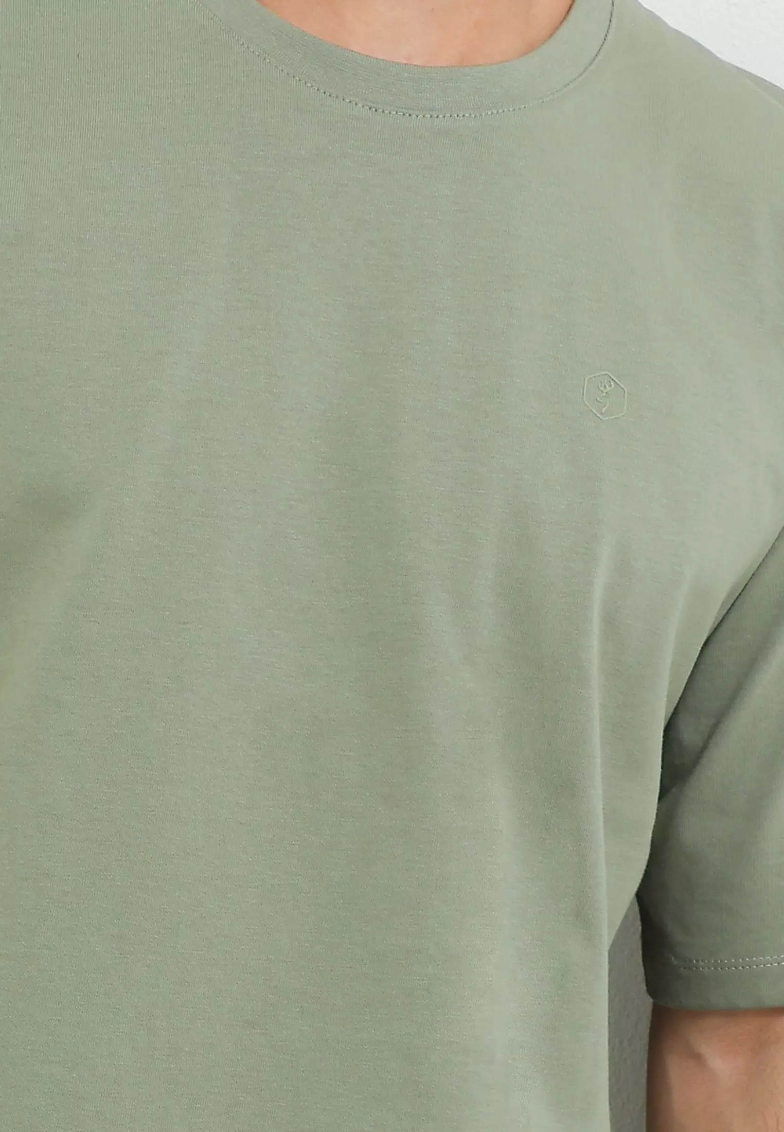 Jual Cressida Cressida Signature T-shirt Oversized Basic Sage Green ...